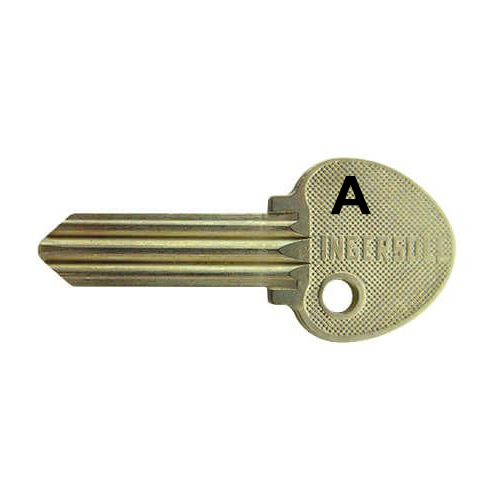 Genuine Ingersoll Cylinder Key Blank - A Section - Ingersoll Locks